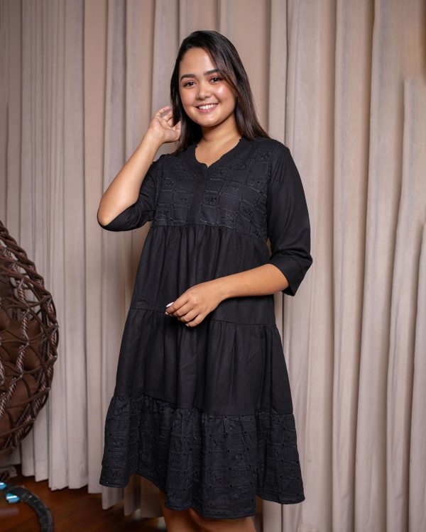 Mila Cutlone Tiered Midi Dress - Nuki'S Closet