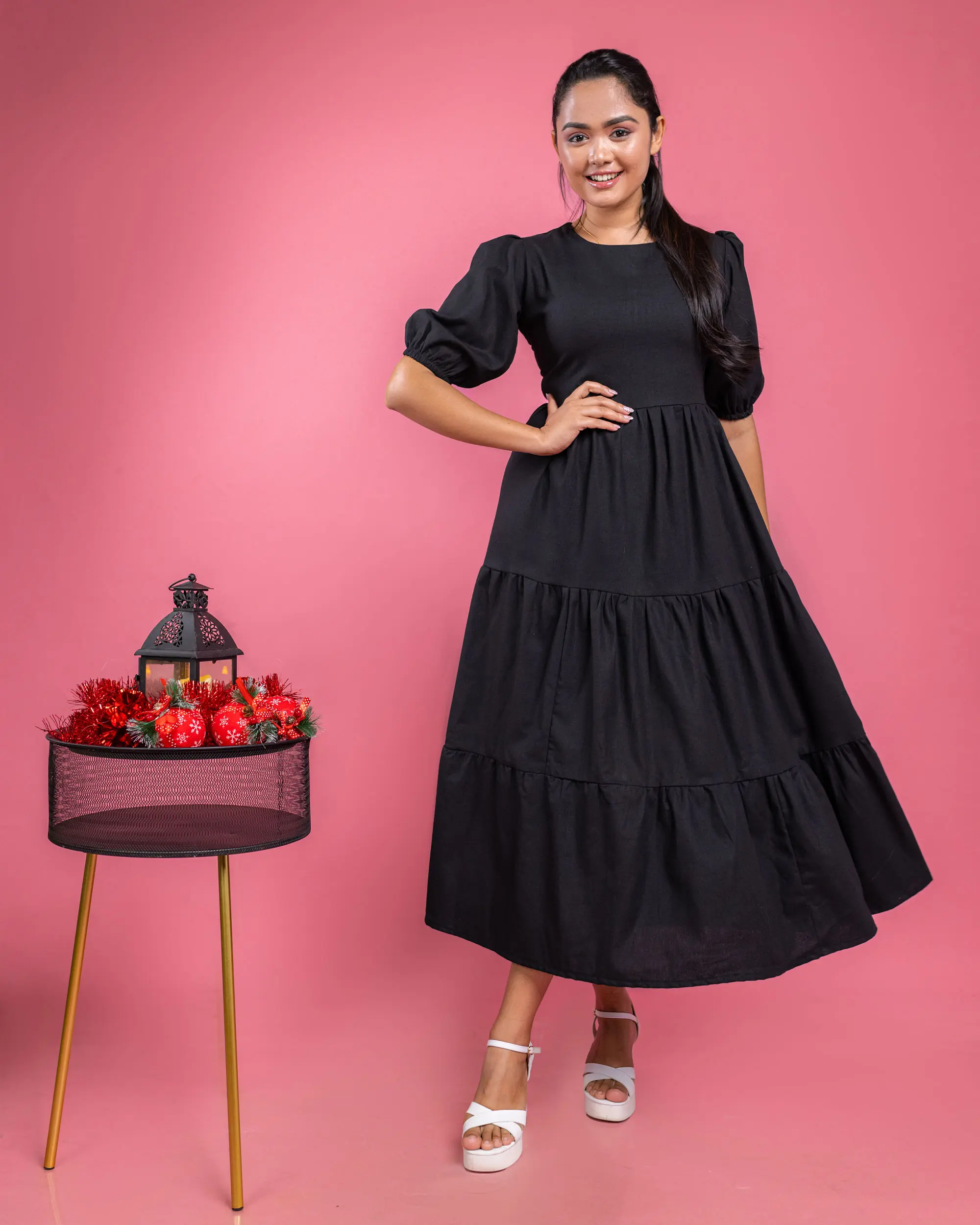 Layla Linen Maxi Dress - Nuki'S Closet