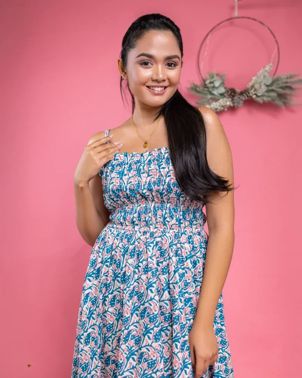 Merida Smoke Midi Dress - Nuki'S Closet
